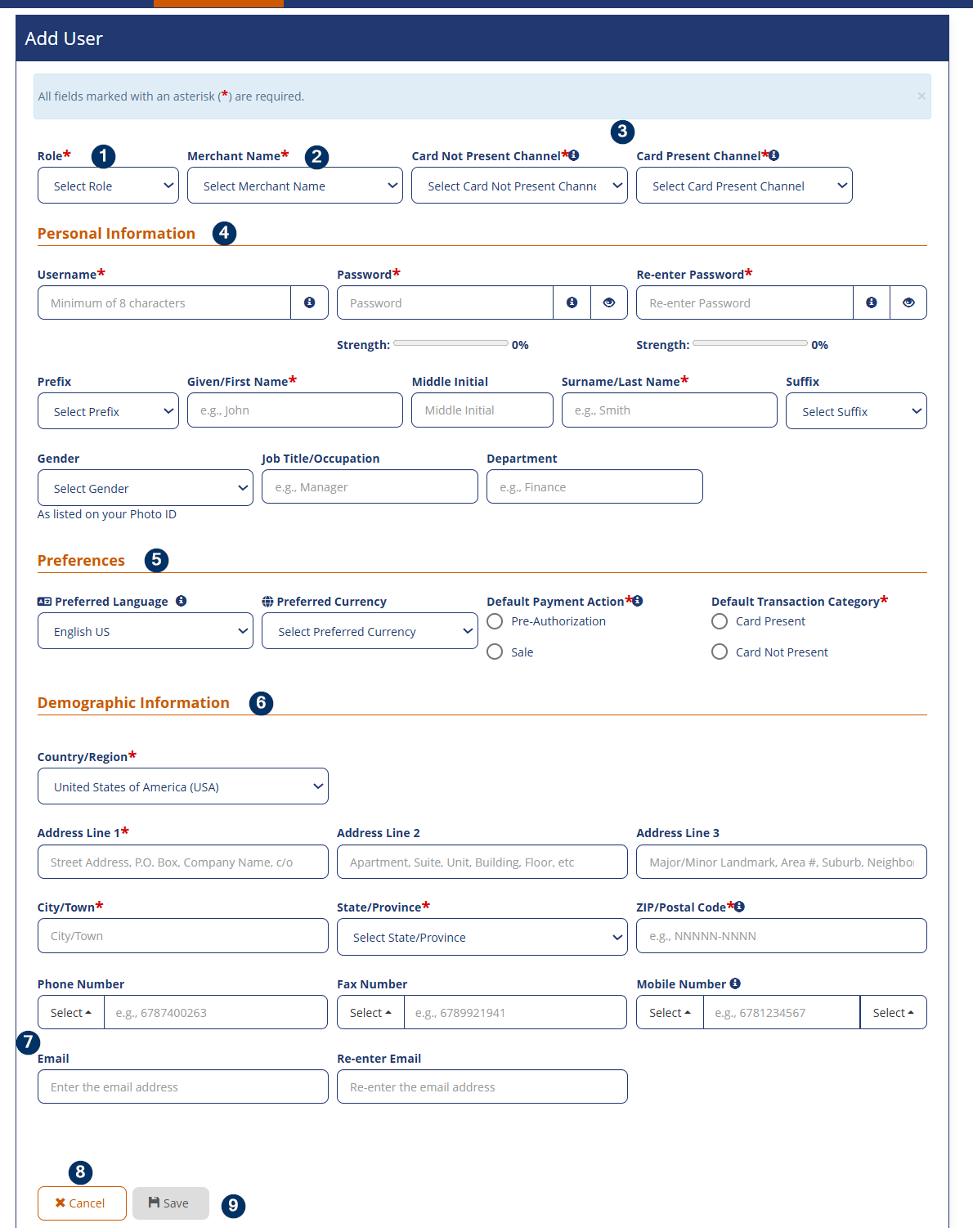 Add User - VELA Admin Guide